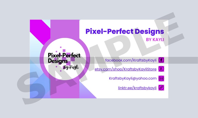 BRANDING: Logo, Watermark, Business Card, Social Media Banners (custom ...