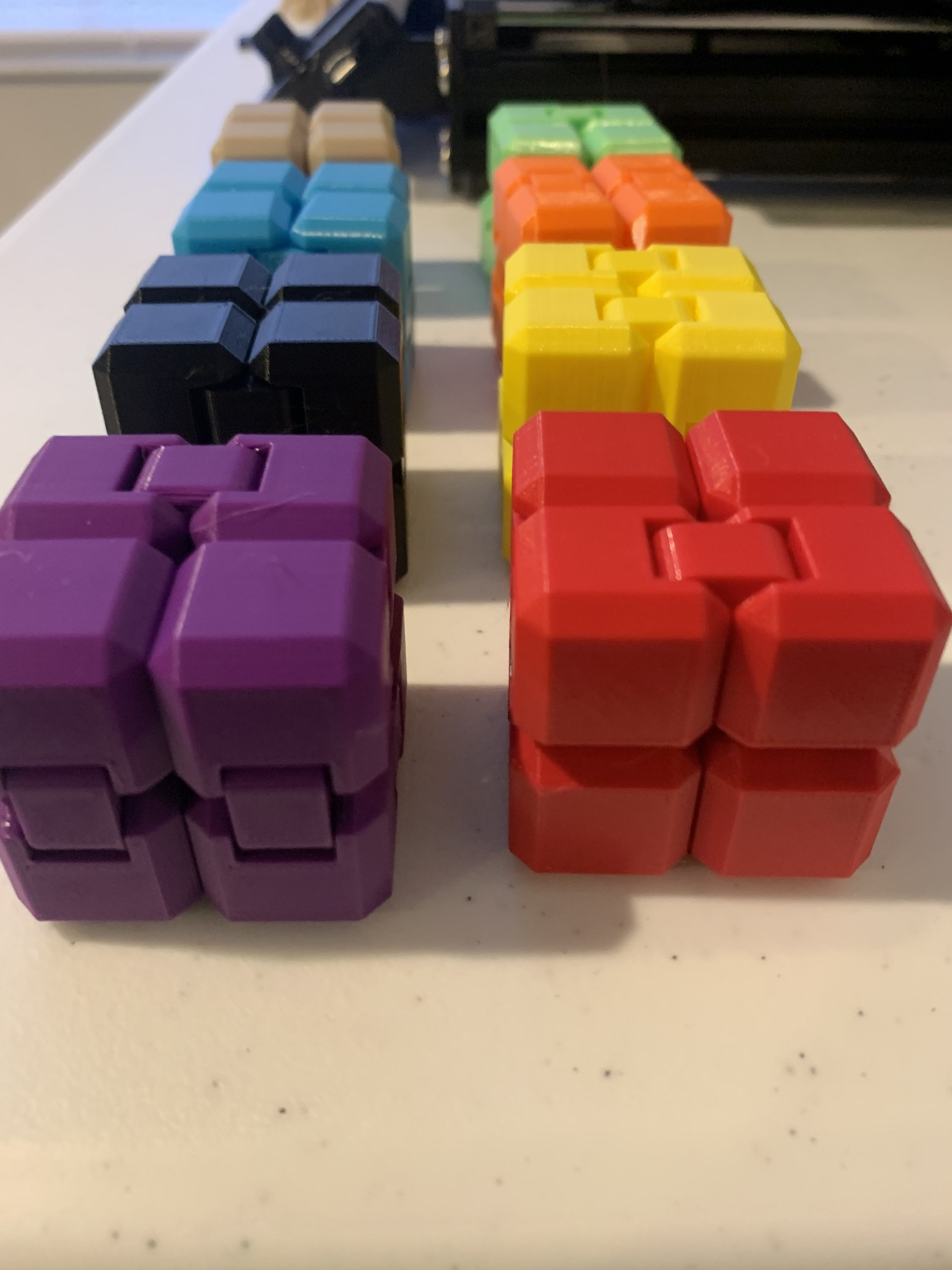 3D Printed Infinity Cube - Etsy