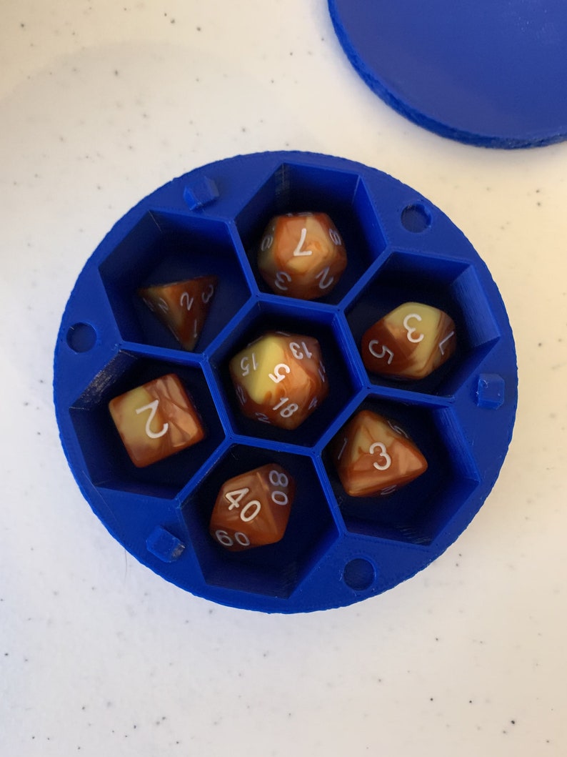 3D Printed Dice Mini Storage Stacker - Etsy