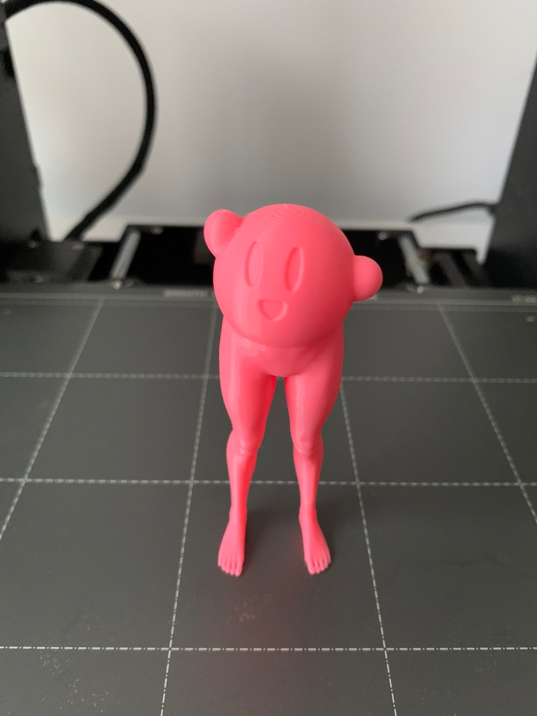 3D Printed Cursed Standing Kirby - Etsy