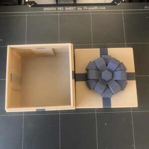 3D Printed Gift Box Present - Etsy