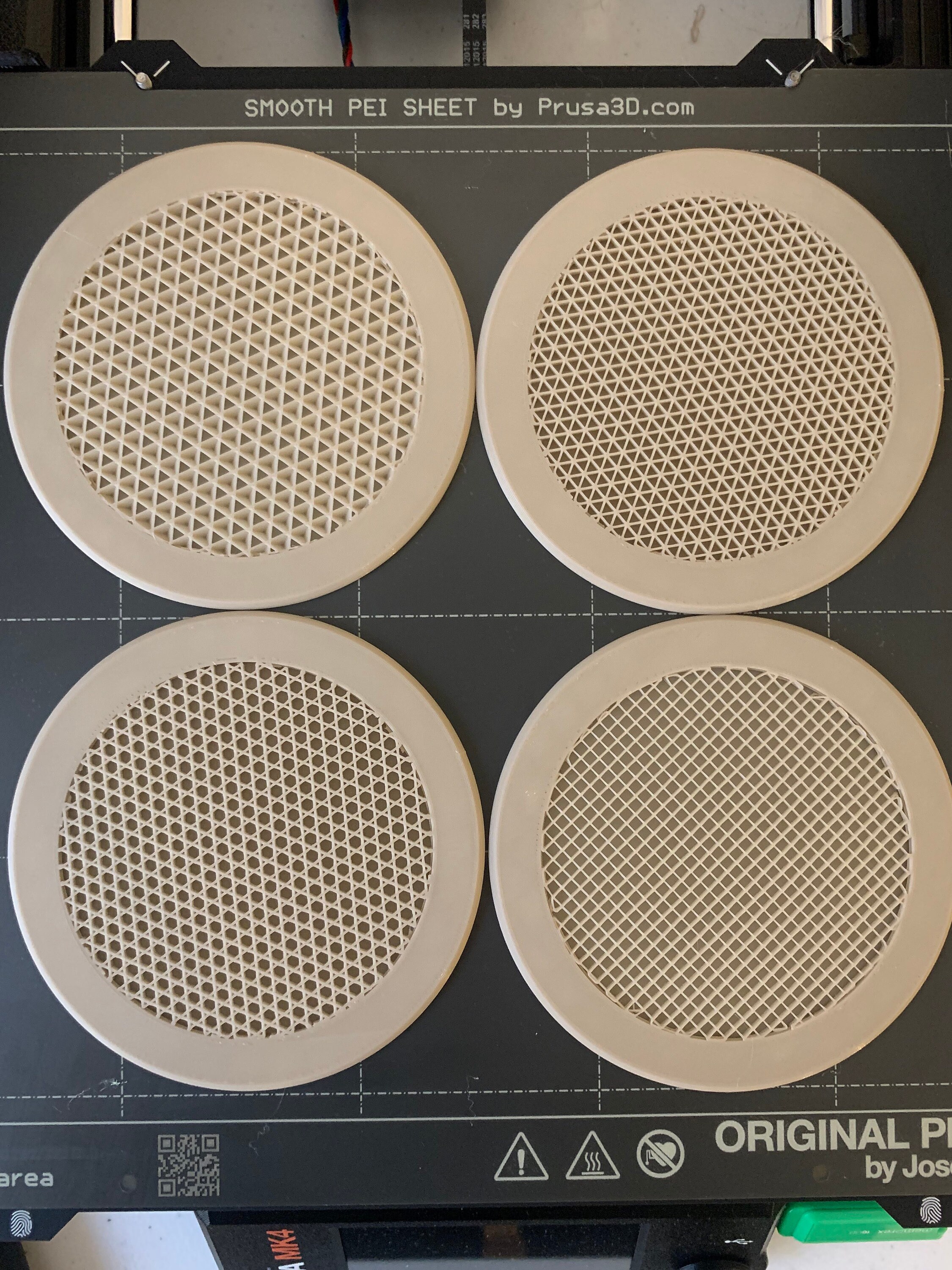 3D Printed Drink Coasters - Set of 12 - Etsy