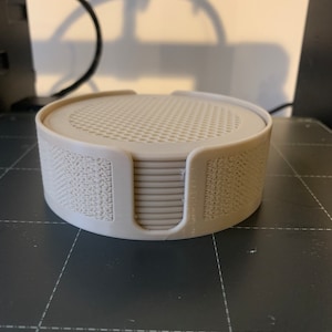 3D Printed Drink Coasters - Set of 12 - Etsy