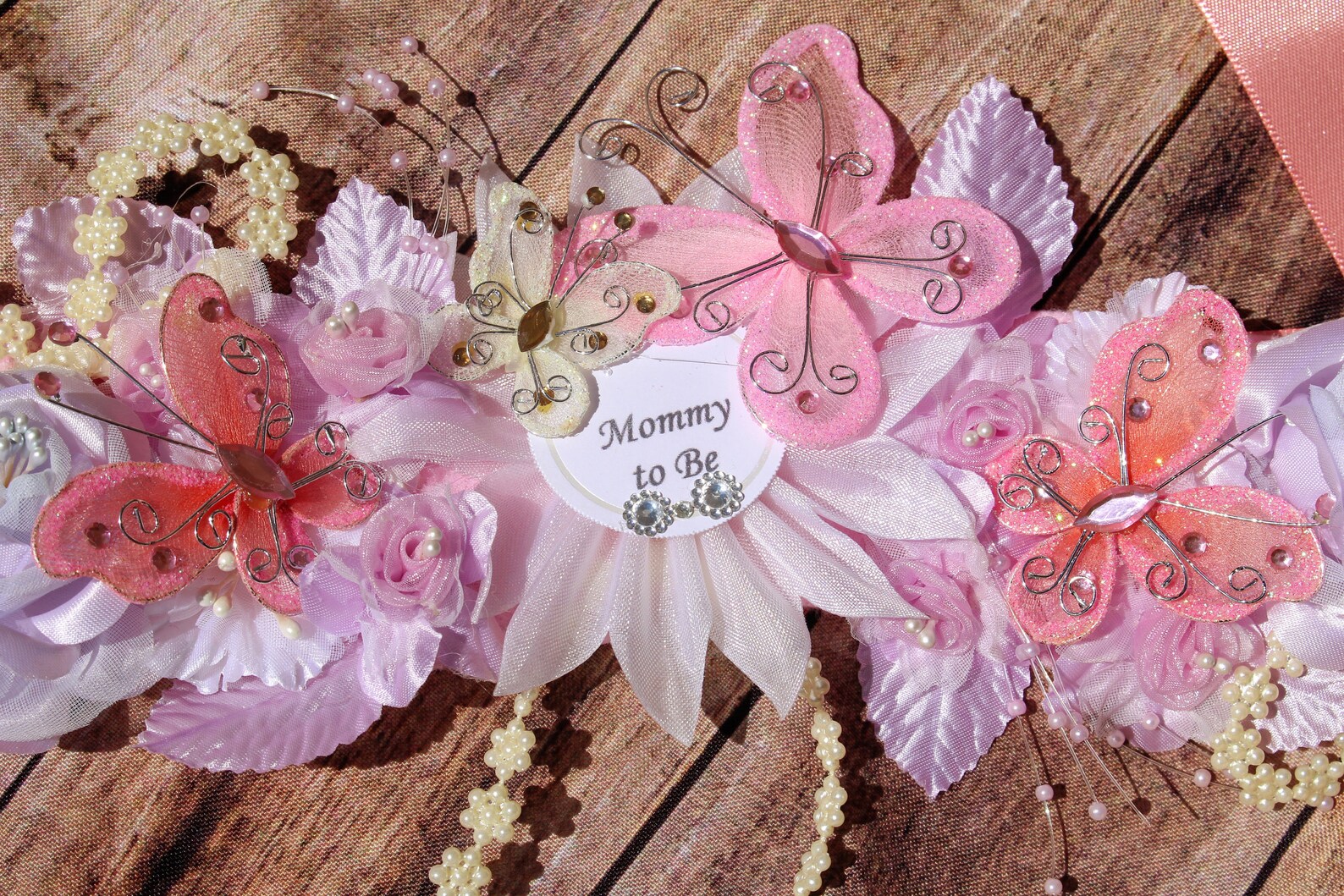 Butterfly Baby Shower Maternity Sash and Dad to Be Pin Lilac - Etsy