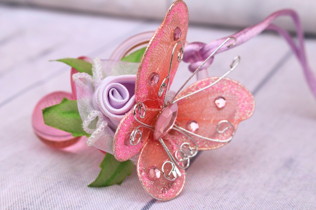 12 Butterfly Baby Shower Pacifier, Baby Shower Pacifier Game, A ...