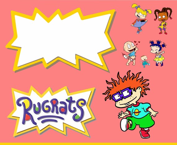 Blank Rugrats Logo SVGRugrats Bundle Collection SVGRugrats | Etsy
