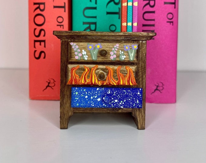 Archeron Sisters' Dresser- Miniature Feyre Drawers- OFFICIALLY LICENSED ...