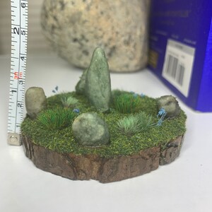 Craigh Na Dun Miniature Scale Model Standing Stones Diorama Outlander ...