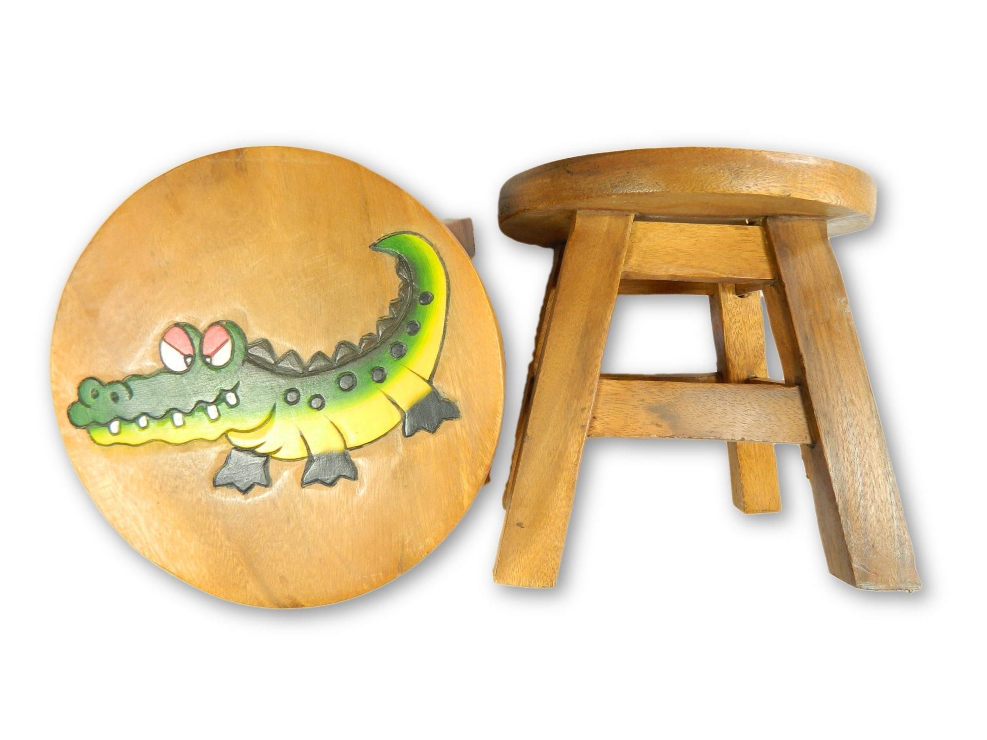 Wooden Children's Stools - Safari - Etsy UK