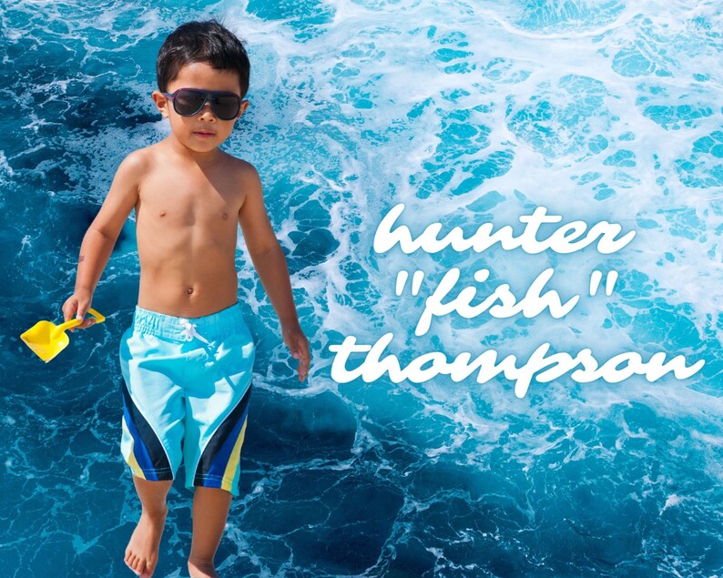 Swim Like A Fish Swimmer Custom Poster - Etsy