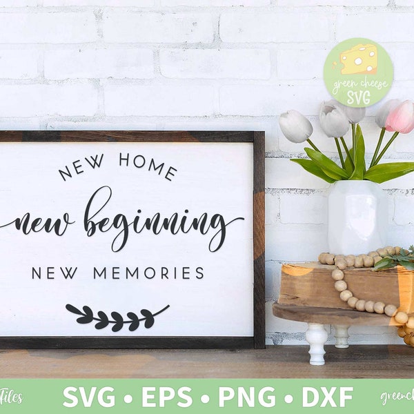 New Home Svg - Etsy