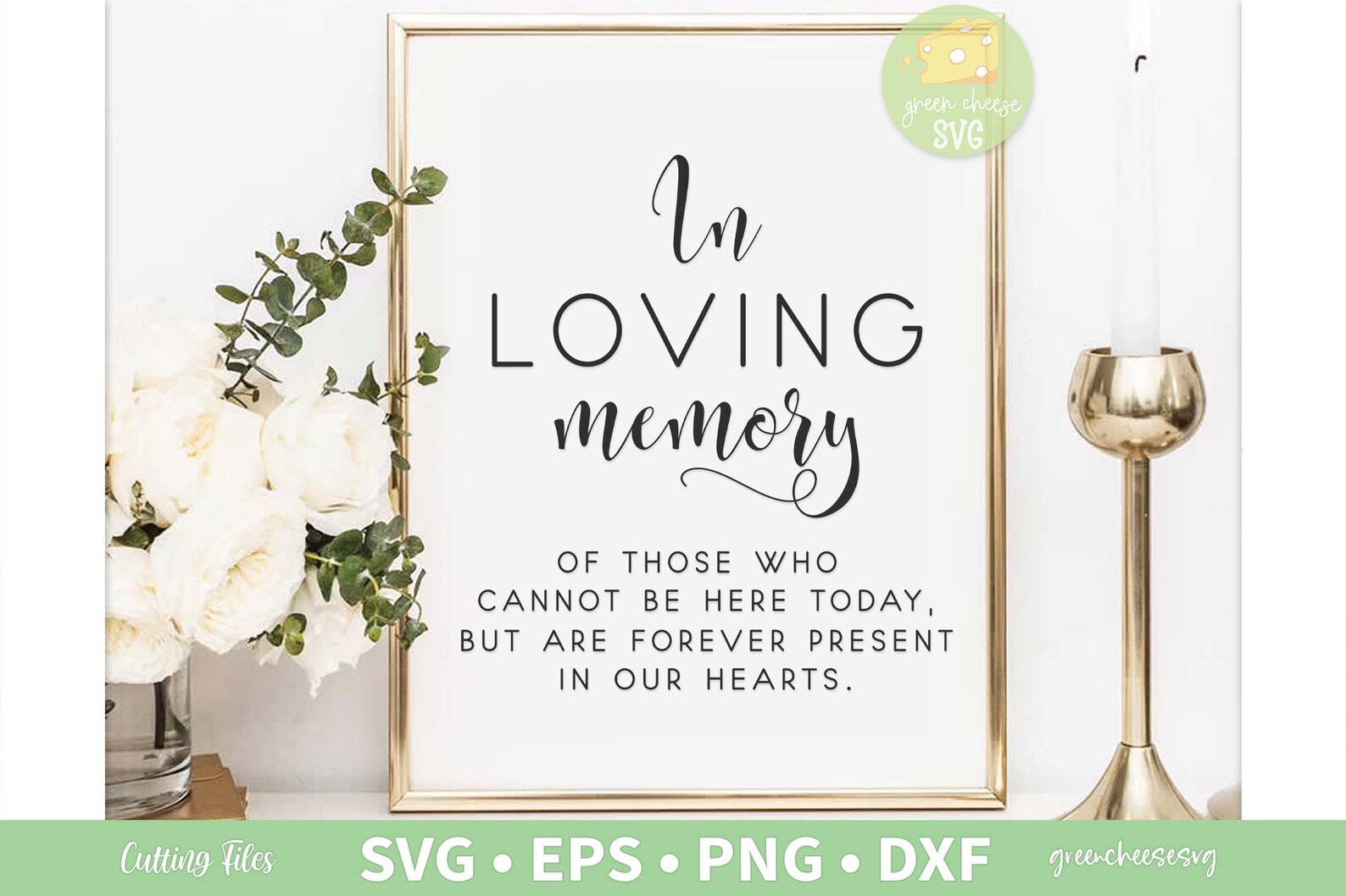 In Loving Memory Svg in Memory Svg in Our Hearts Svg - Etsy