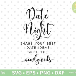 Date Night Svg, Date Jar Svg, Date Night Jar Svg, Newlyweds Svg ...