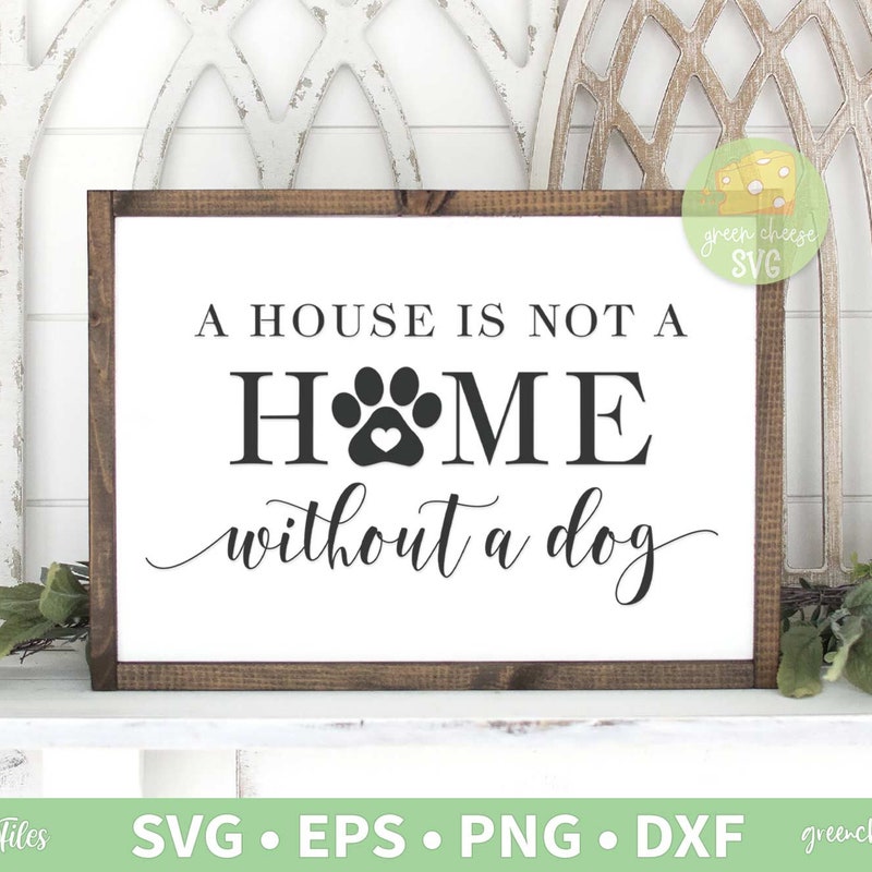 A Home Without a Dog - Etsy