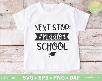 Middle School Svg - Etsy