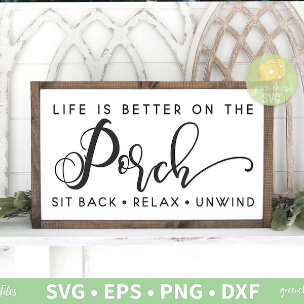 Back Porch Svg - Etsy