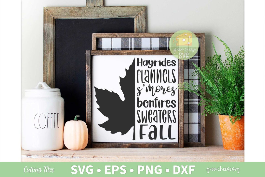 Maple Leaf Svg Fall SV Hello Fall Svg Welcome Fall Svg - Etsy