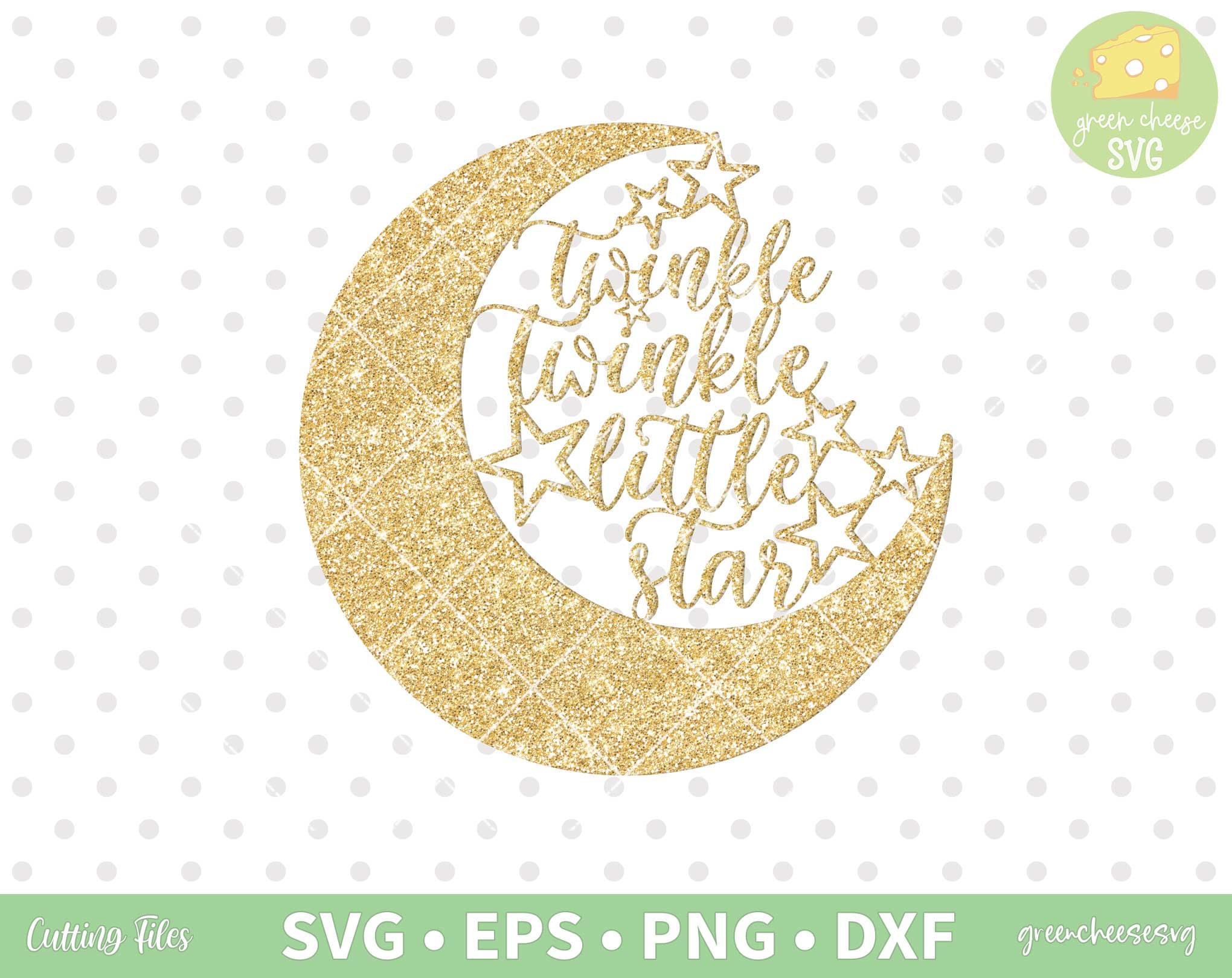 Twinkle Twinkle Little Star Svg Cake Topper Svg Nursery Svg - Etsy