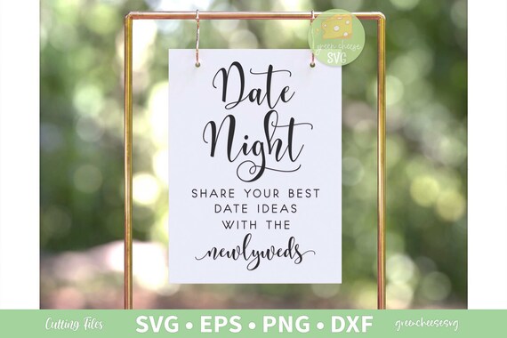 Date Night Svg Date Jar Svg Date Night Jar Svg Newlyweds | Etsy