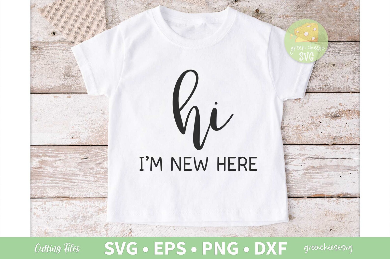 Hi I'm New Here Svg, Hello I'm New Here Svg, Hello World SVG, Newborn ...