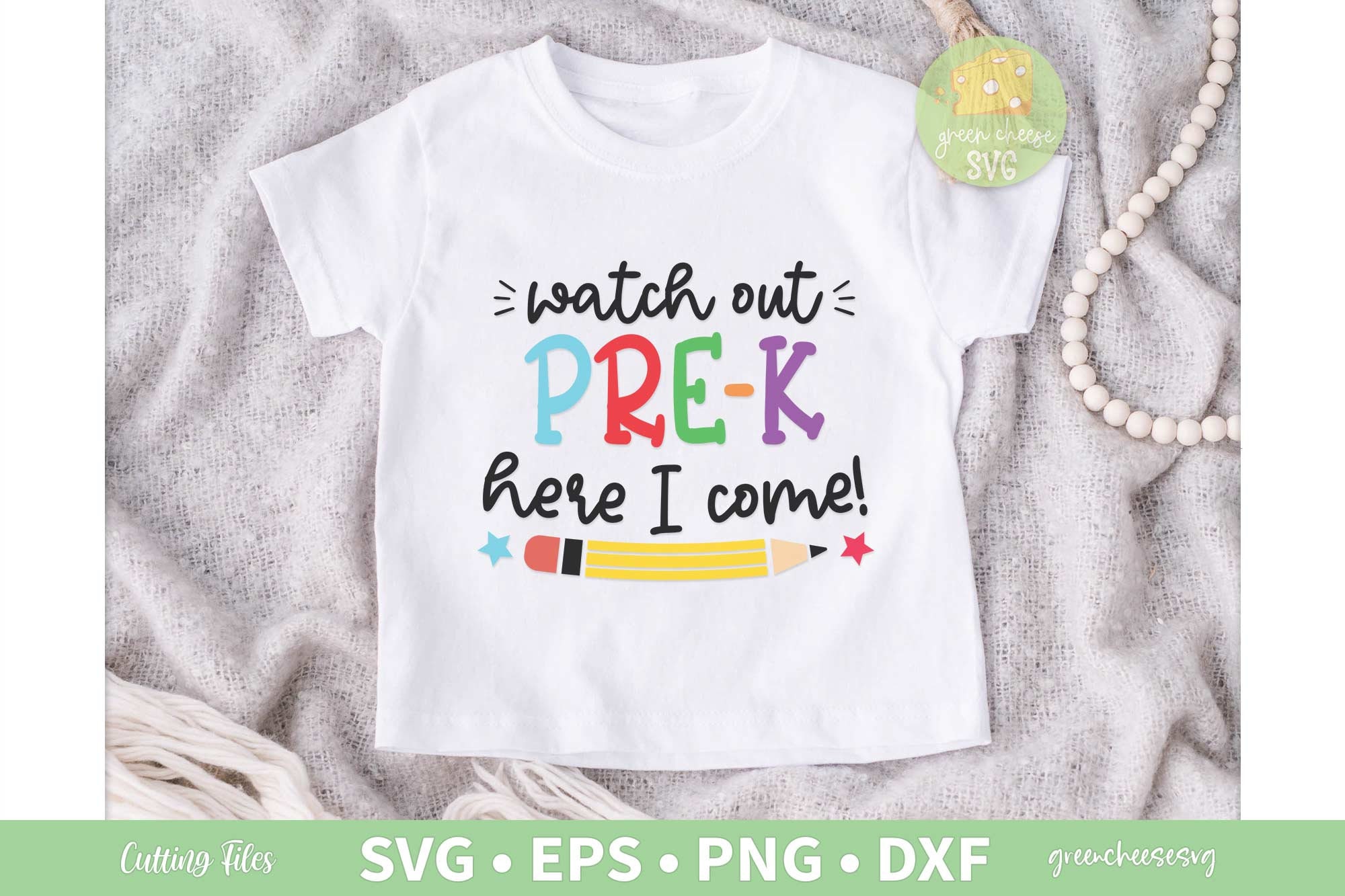 Watch Out Pre-K Here I Come svg Pre-K SVG Back to School | Etsy