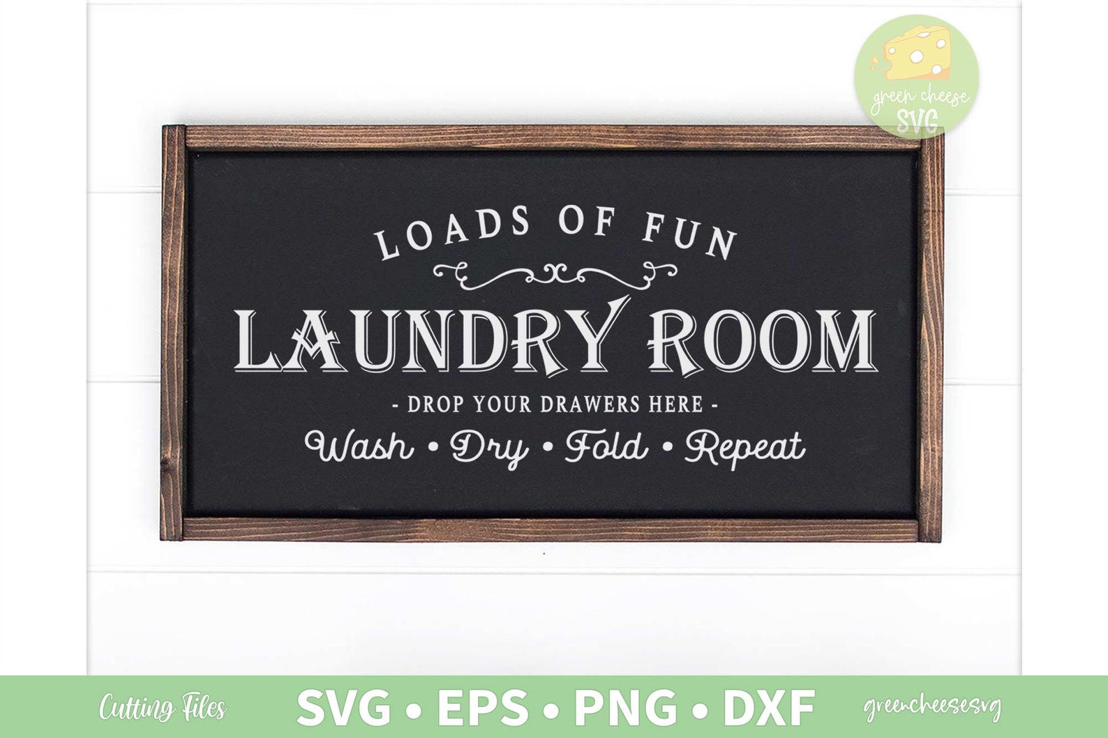 Loads of Fun Laundry Room Sign SVG Farmhouse Sign Laundry - Etsy