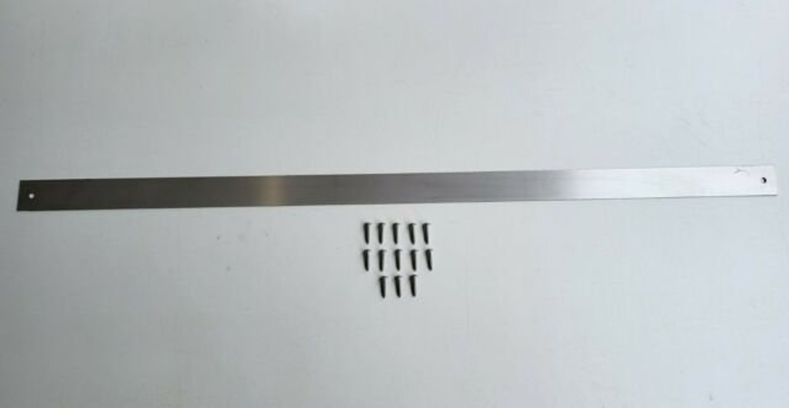 Full Cast Iron Bench Slat Stainless Steel Bracing Kit. Angled Braces ...