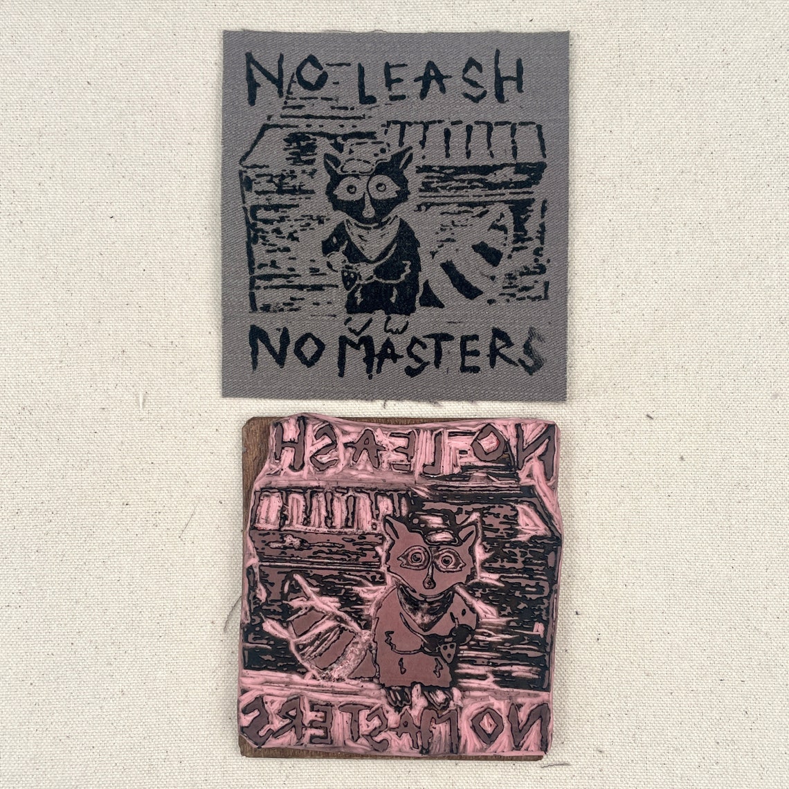 No Leash No Masters Patch - Etsy