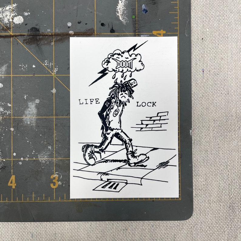 Crust Punk Sticker Pack - Etsy