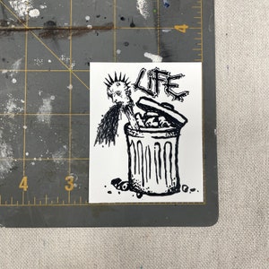 Crust Punk Sticker Pack - Etsy