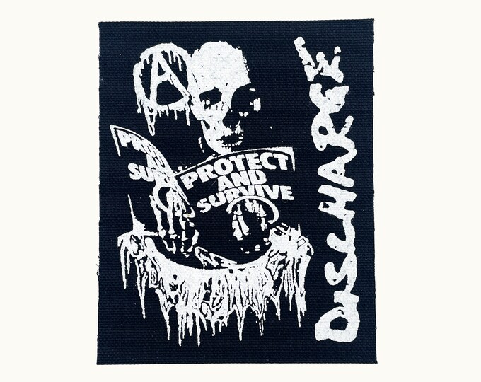 Discharge Protect and Survive Patch - Etsy