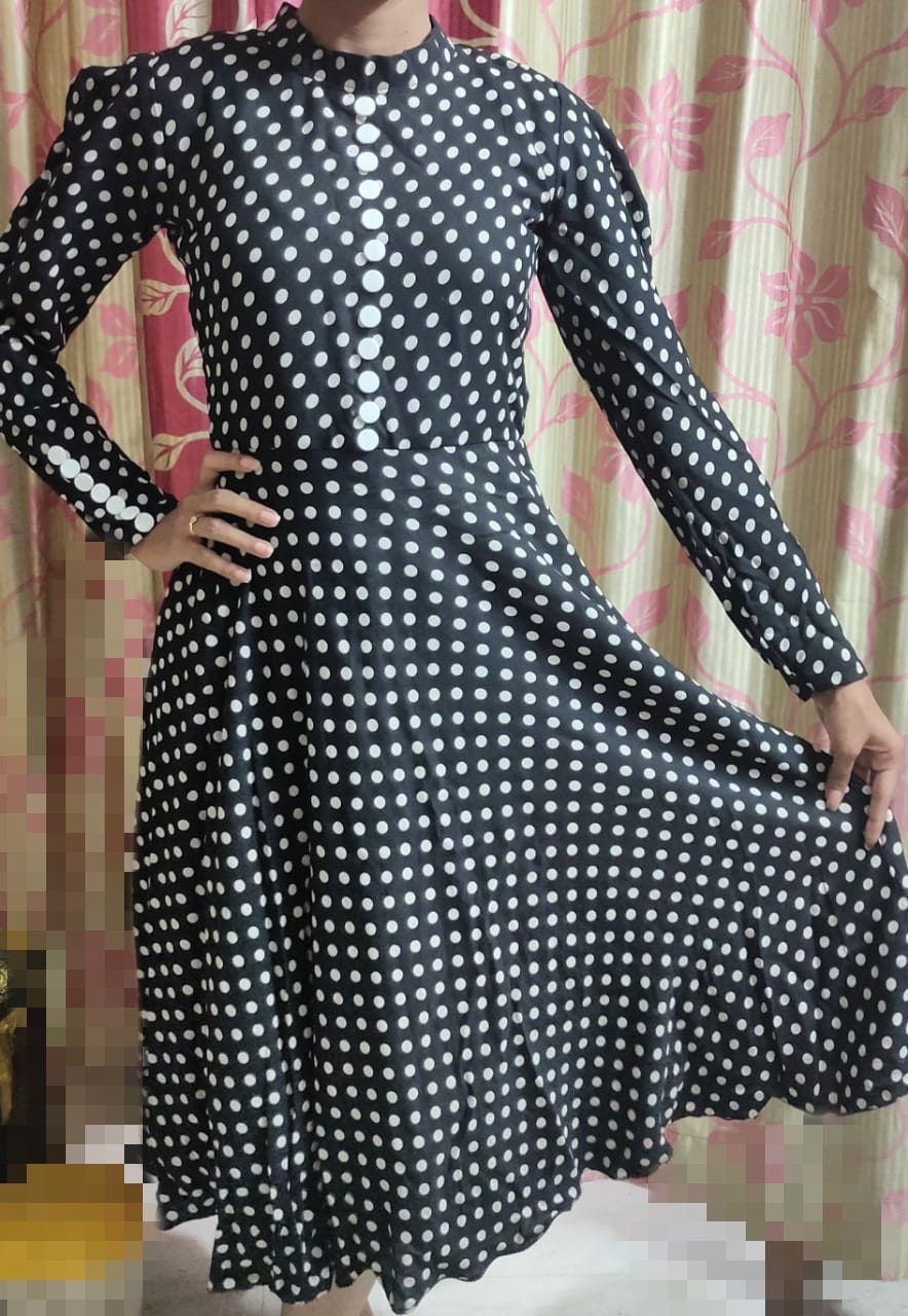 Handmade black frock for girls | Etsy