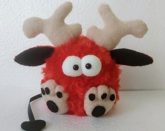 Red Demon Plush - Etsy