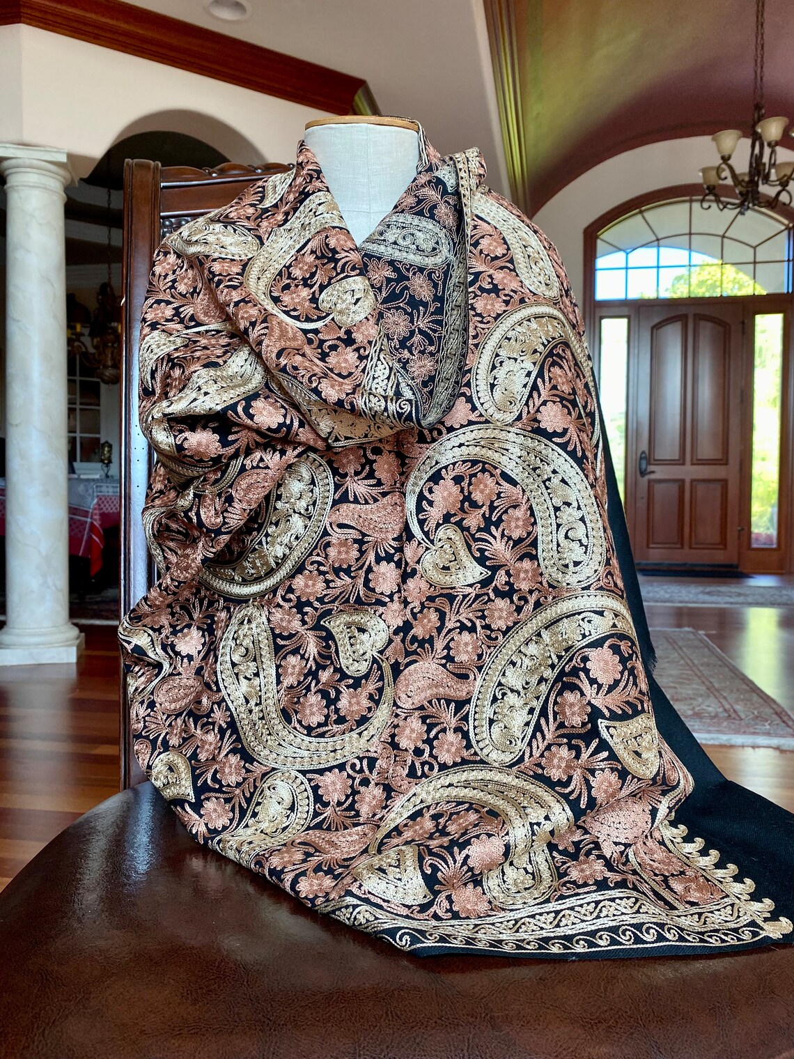 Wool Pashmina Shawl - Etsy