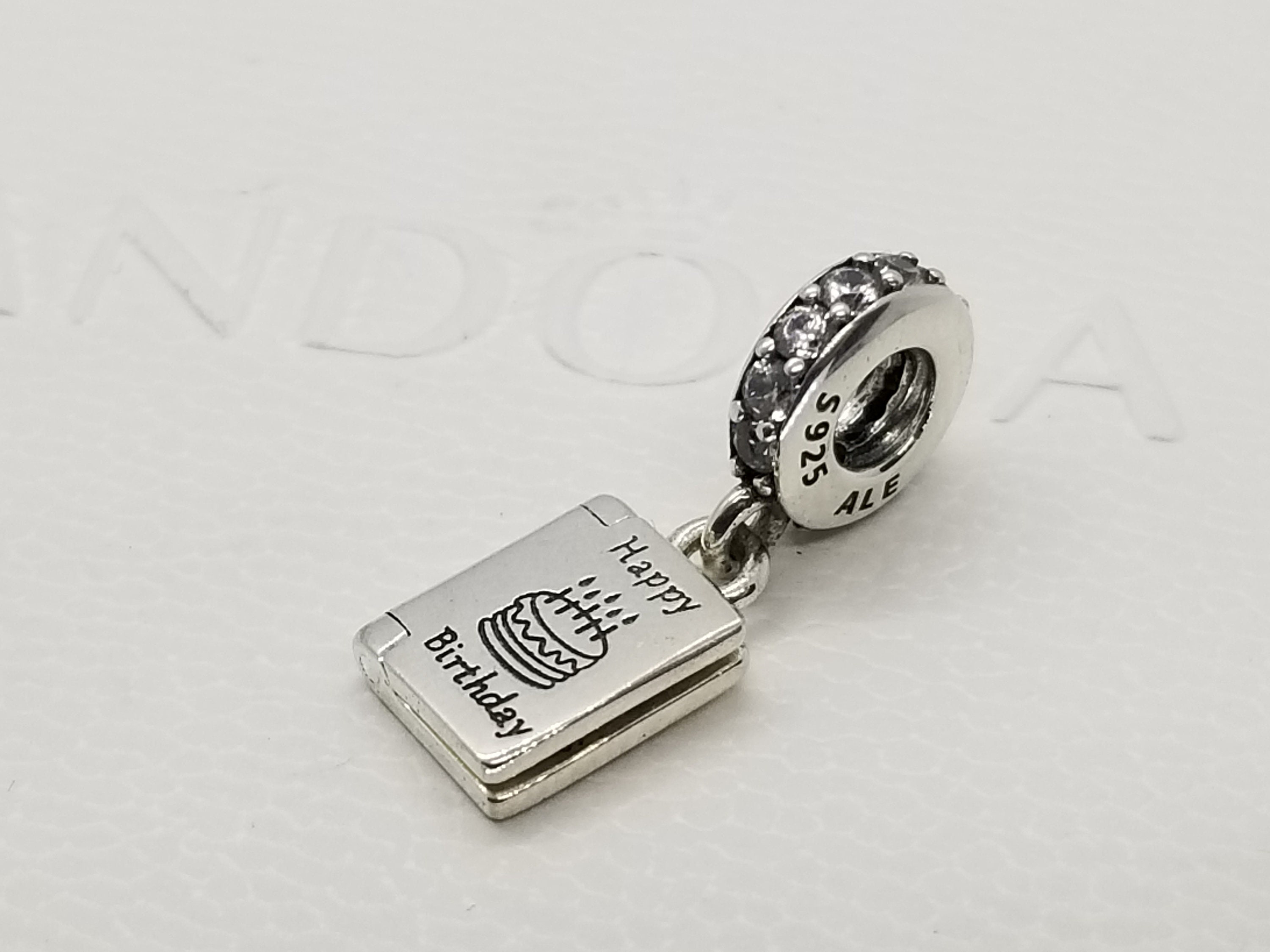 Authentic Pandora Happy Birthday Wishes Charm / New / S925 - Etsy