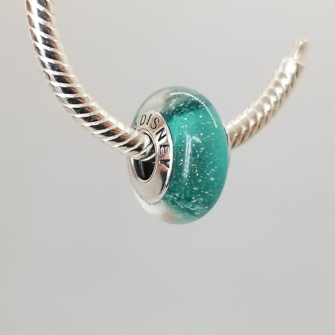 New Authentic Pandora Disney ARIEL Signature Charm Murano Signature ...