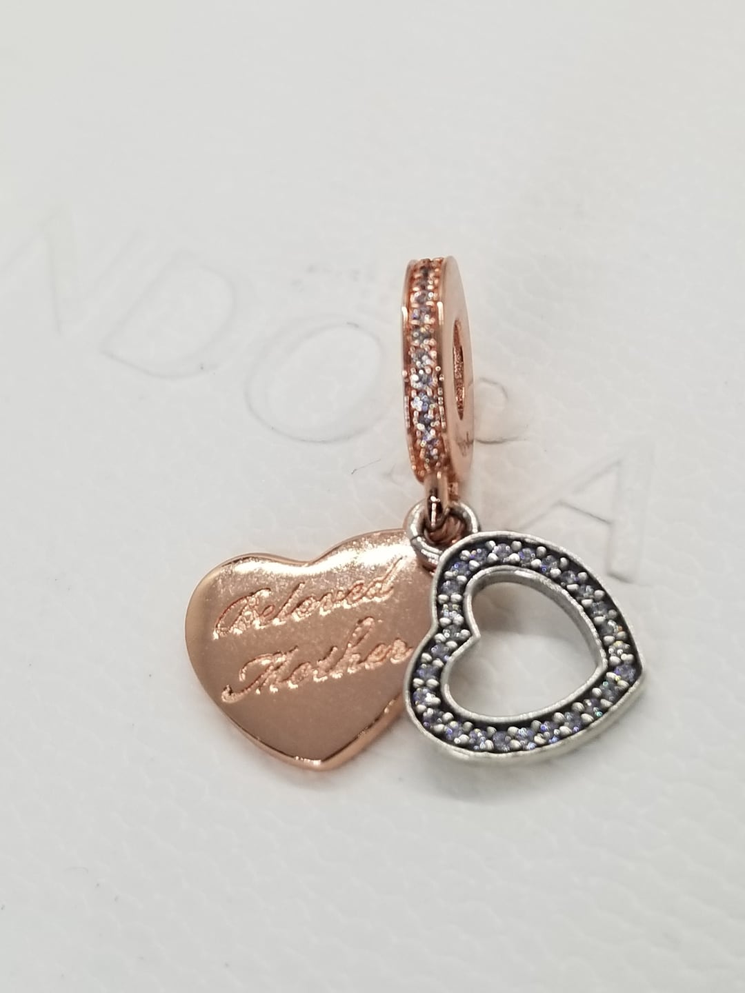 Authentic Pandora Beloved Mother Dangle Charm / New / Rose Gold ...