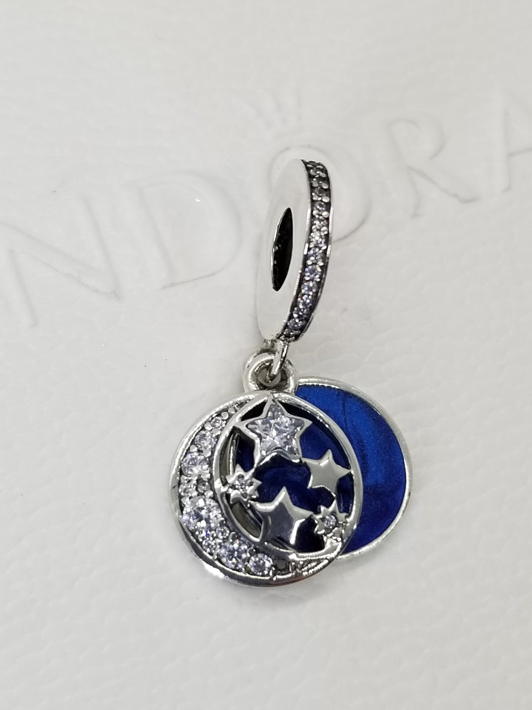 Authentic Pandora Night Sky Dangle Charm / New / S925 Sterling Silver ...