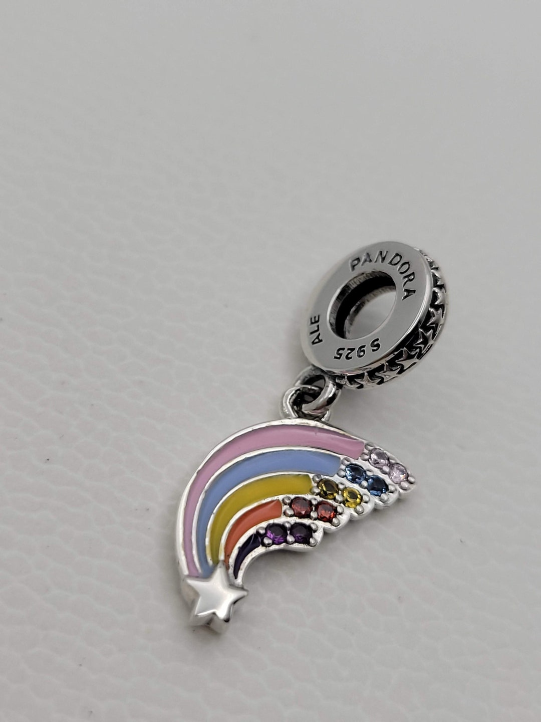 Authentic Pandora Colourful Rainbow Charm / New / S925 Sterling Silver ...