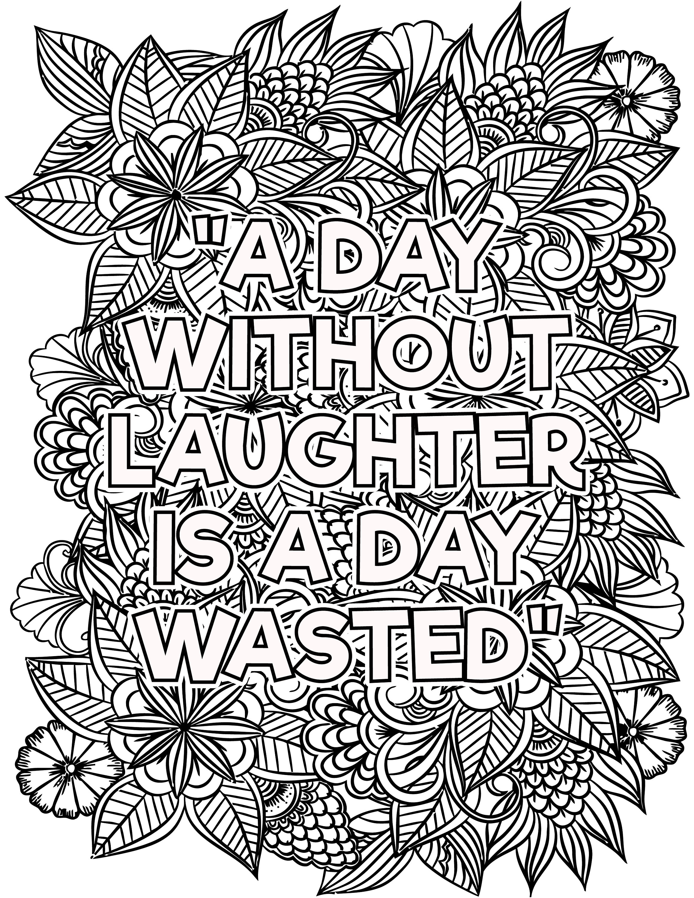 40 Inspirational Growth Mindset Coloring Pages, PRINTABLE Growth ...
