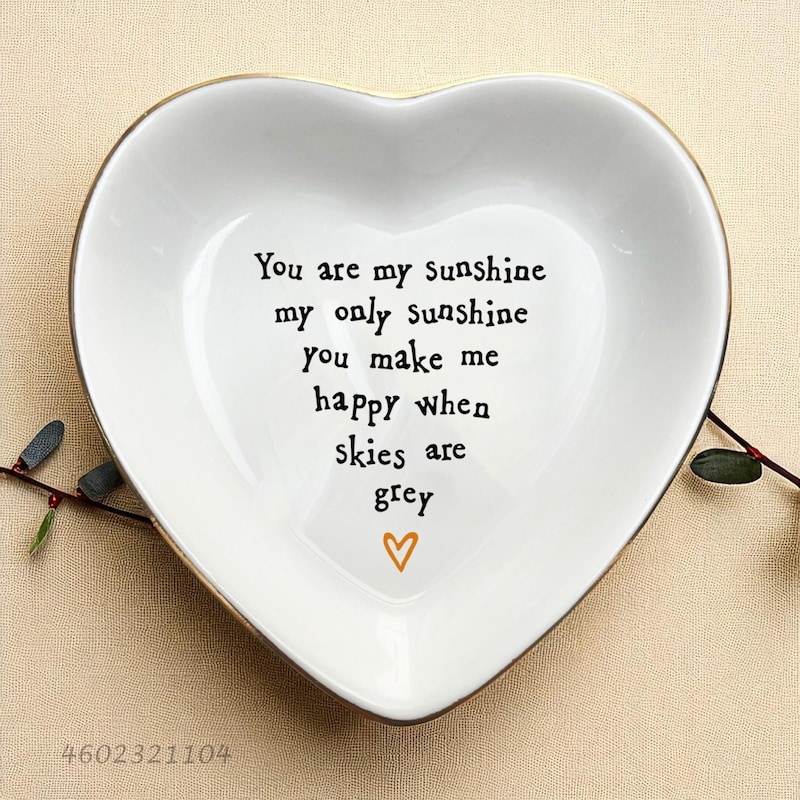 Sunshine Jewelry Dish - Etsy