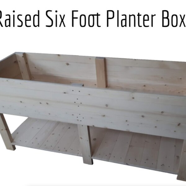 Elevated Planter Box - Etsy