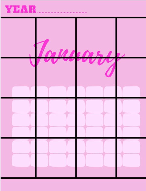 All Pink Back to School Reusable Planner for Teachers and Students K-12 ...