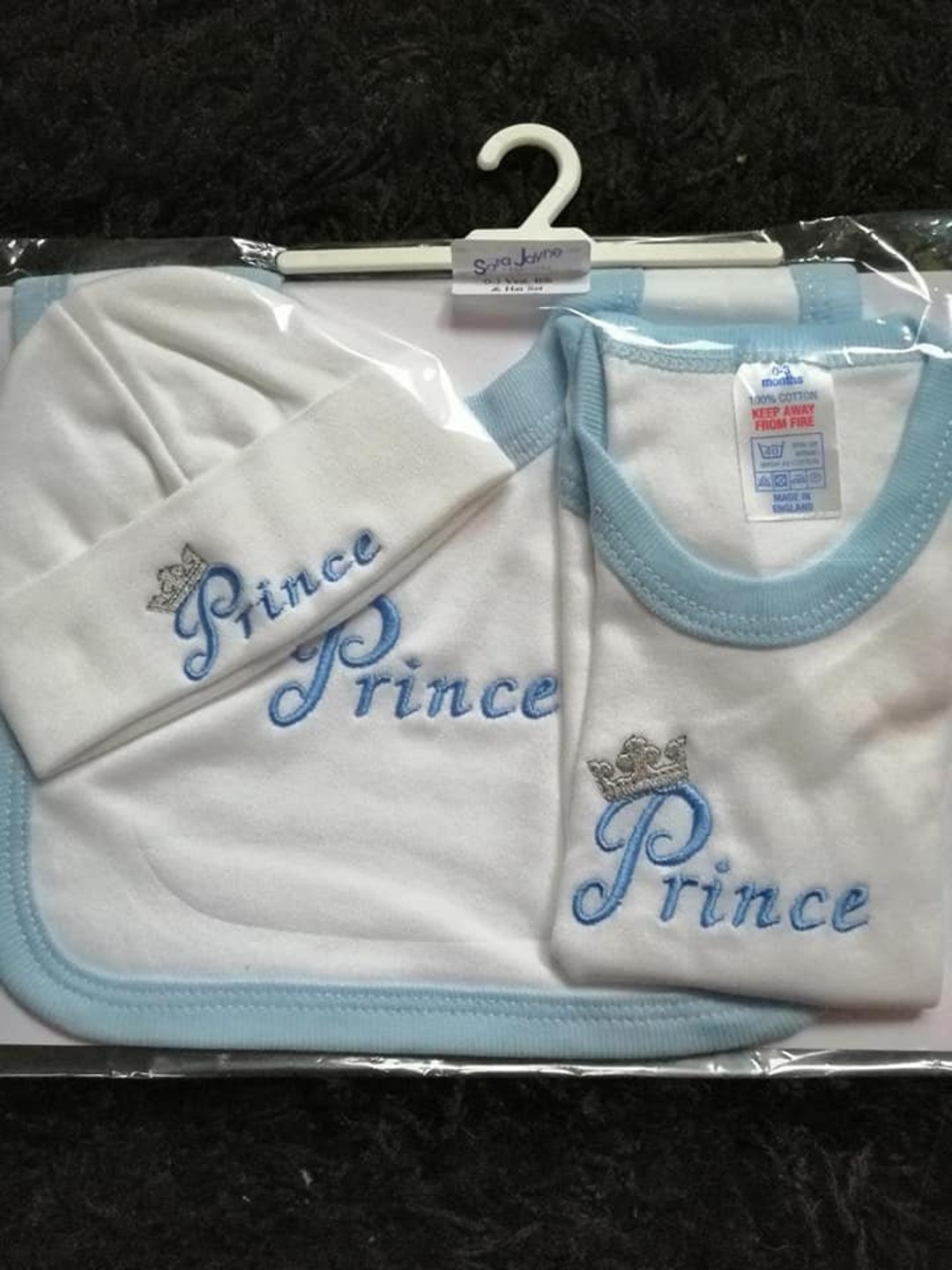 Stunning Prince / Princess Vest Hat and Bib Set - Etsy