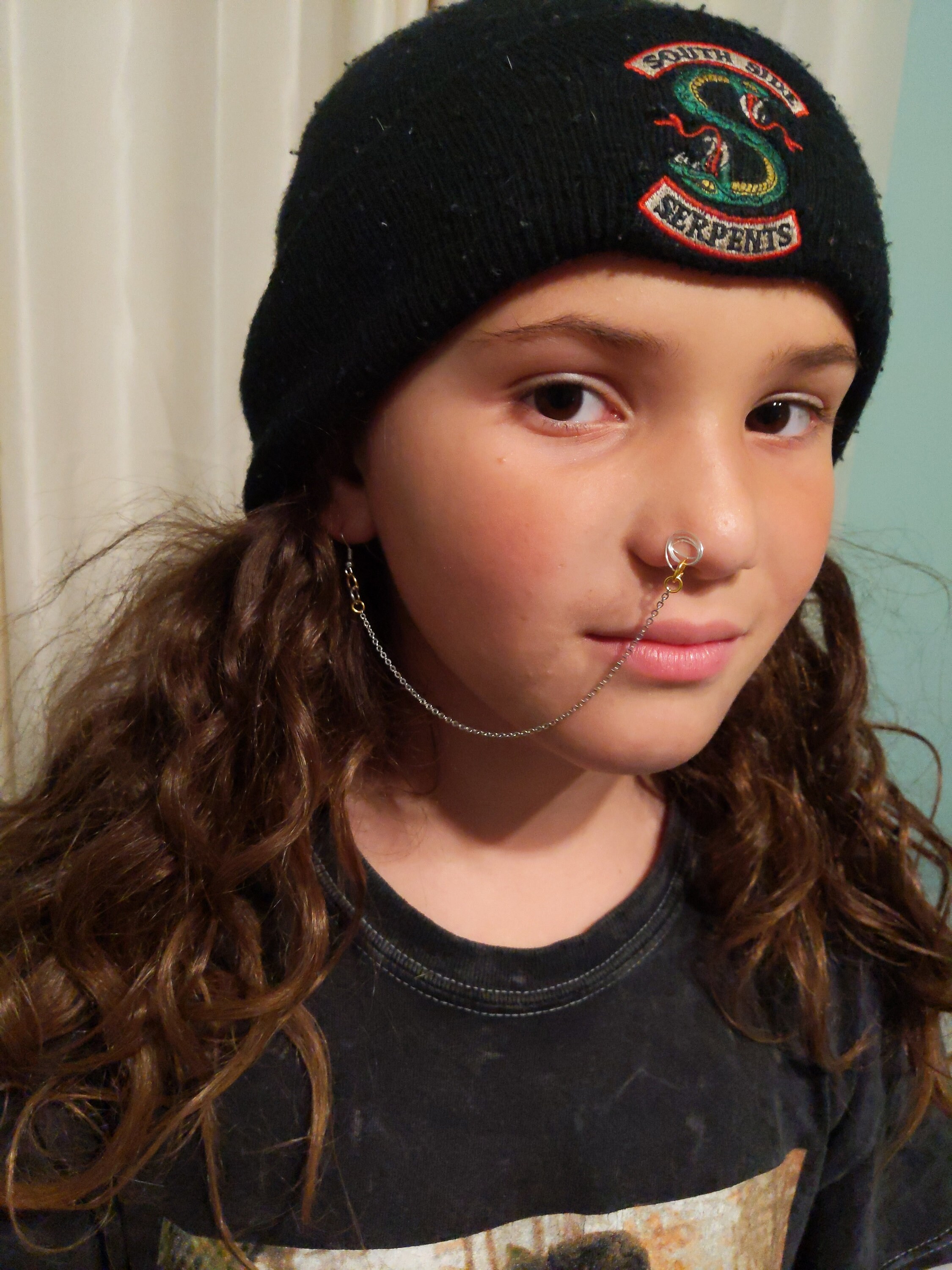 Super Cool Nose Ring Chain - Etsy