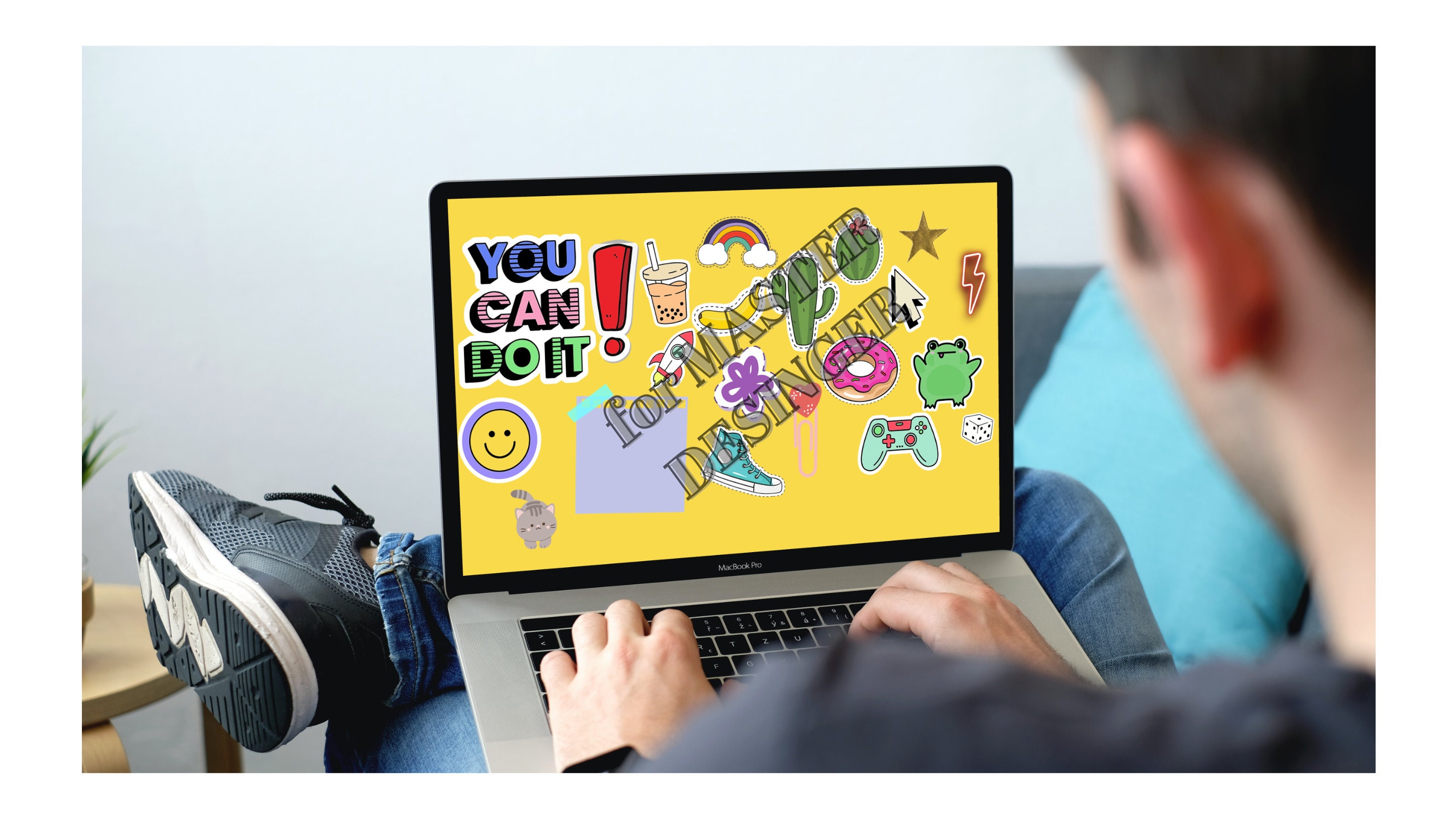 Laptop Stickers Printable Art Digital Dowland Laptop Stickers - Etsy