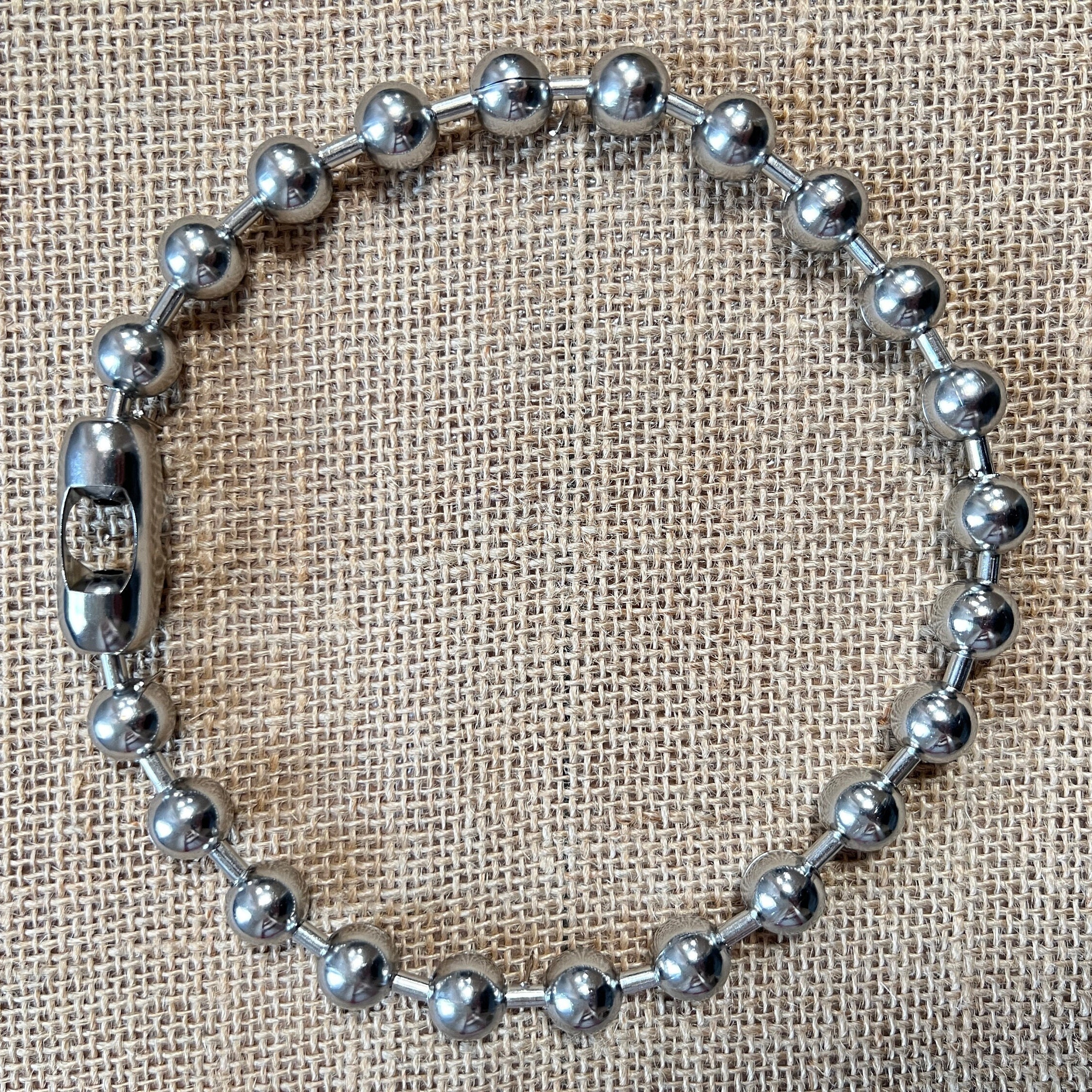 Giant 12mm Ball Chain Oversized Stainless Steel Necklace / Choker, 14 ...