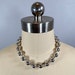 Giant 12mm Ball Chain Oversized Stainless Steel Necklace / Choker, 14 ...