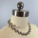 Giant 12mm Ball Chain Oversized Stainless Steel Necklace / Choker, 14 ...