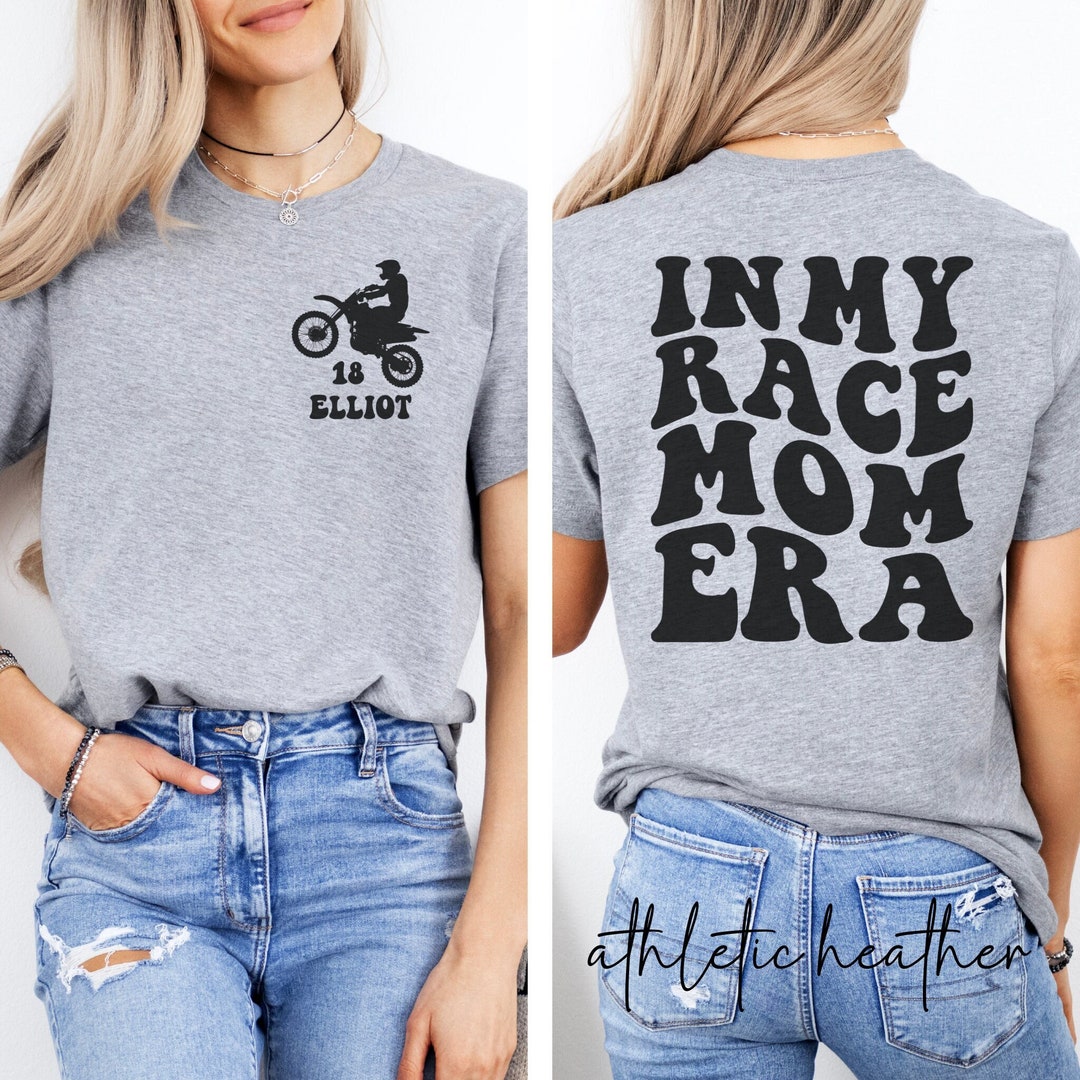Custom Race Mom Shirt, Personalized Race Mom Shirt, Mama Racing Tee ...